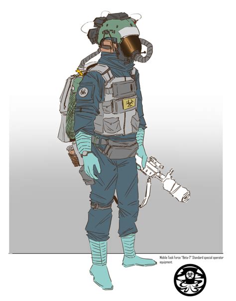 Scp Mobile Task Force Beta 7 Operator Concept Art Scp In 2023 Scp Concept Art Concept