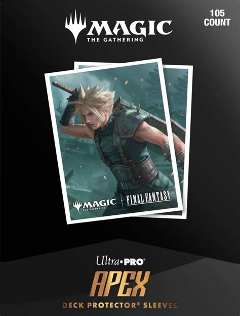 Ultra Pro Apex Sleeves Universes Beyond Final Fantasy Vii