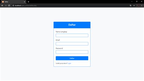 Source Code Aplikasi Ujian Online Sederhana Berbasis Web