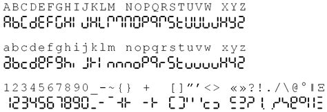 7 Segment Display Fonts In Windows Asllook