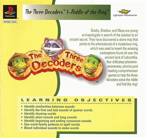 The Three Decoders 1 Riddle Of The Ring Steam Games