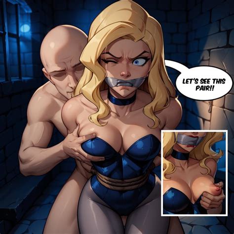 Electrickink The Black Canary In The Cage 1 2 Porn Comics And Sex Games