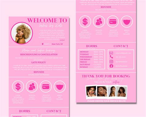 Acuity Scheduling Template Acuity Booking Site DIY Acuity Etsy