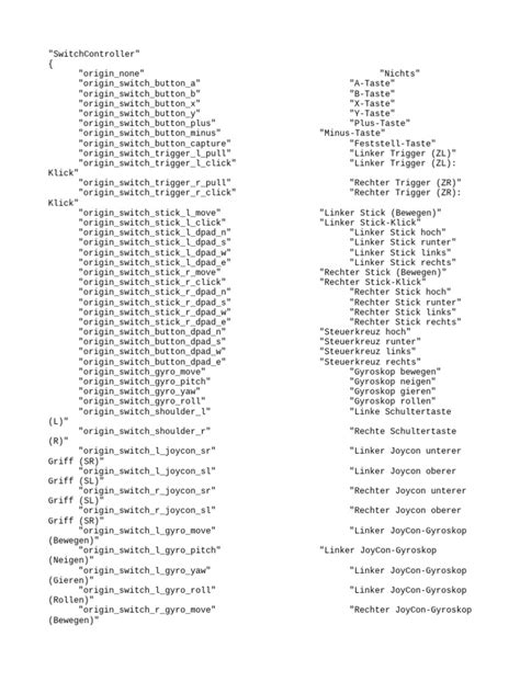 Switch Controller German Pdf