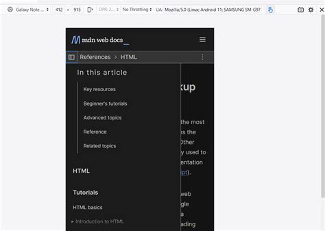 Mobile When Returning To A Previous Article Using The Back Button