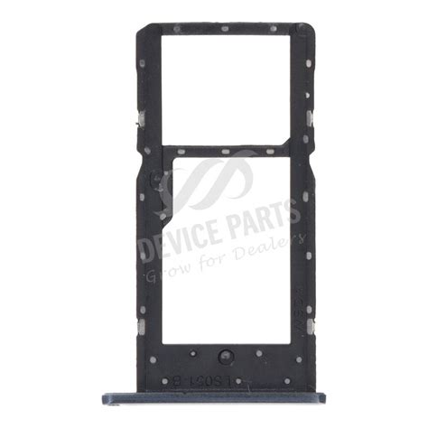 SIM Card Tray For TCL 205 4G Dual Card Version Black Ori