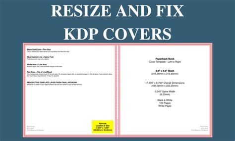 fix kdp cover errors by taylor haselton fiverr