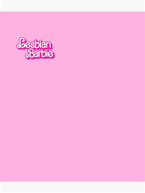 Lesbian Barbie Logo Barbie The Movie Style Backpack Sold By Sergey