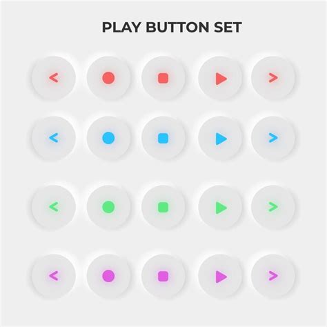 Play Button Website Vectors And Illustrations For Free Download Freepik