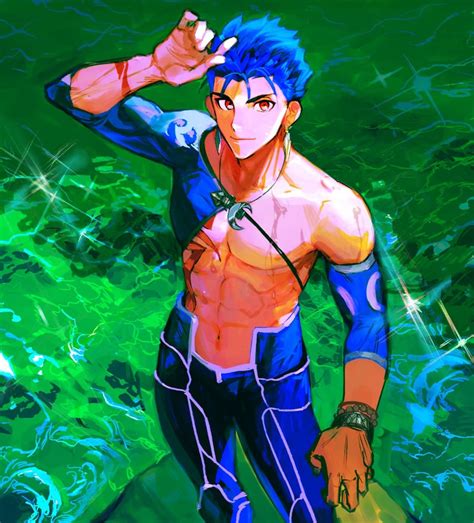 Cu Chulainn Cu Chulainn And Cu Chulainn Fate And 1 More Drawn By
