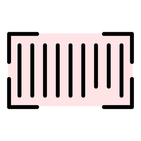 Premium Vector Qr Frame Icon Outline Vector Scan Code Qrcode Scanner Color Flat