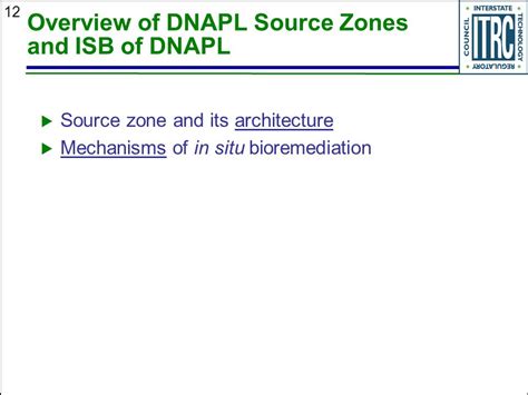 In Situ Bioremediation Of Chlorinated Ethene Dnapl Source Zones Ppt Download