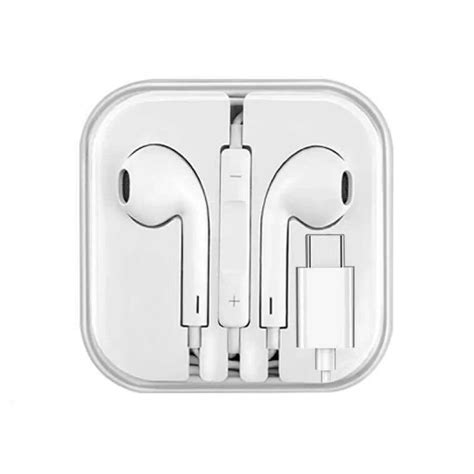 Слушалки за телефон Usb C бял Emag Bg