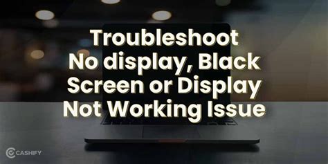 Why Monitor Is Not Displaying Troubleshooting Guide TechAided