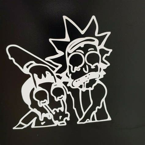 Rick Morty Stencil Etsy
