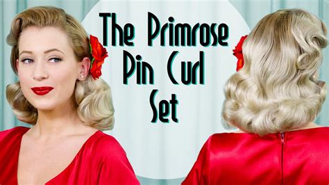 Pin Curls Youtube