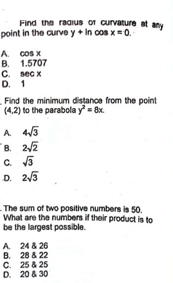 Answered Find The Radius Of Curvature At Any Point In The Curve Y In