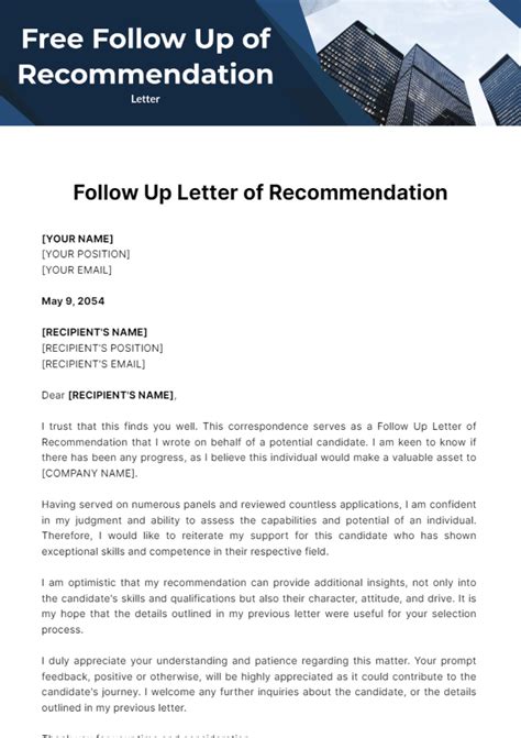 Free Loan Application Follow Up Letter Template To Edit Online