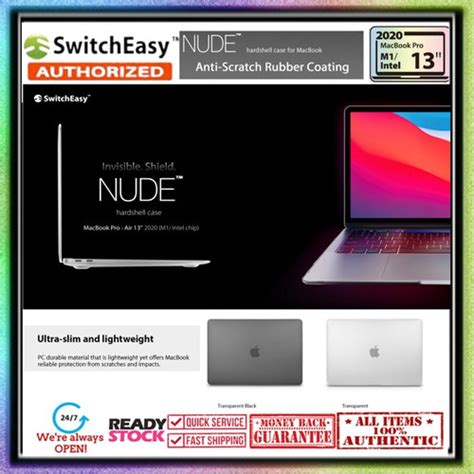 Promo Case Macbook Pro M M Inch Switcheasy Nude Smoke Black Jakarta Barat Primary