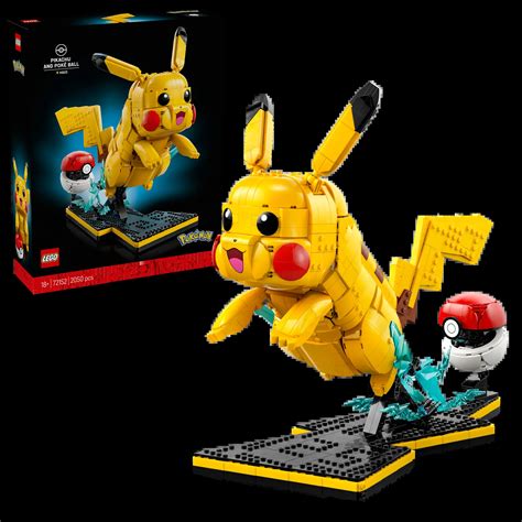 Lego Lego Pokémon Pikachu Och Poké Ball 72152 Netonnet