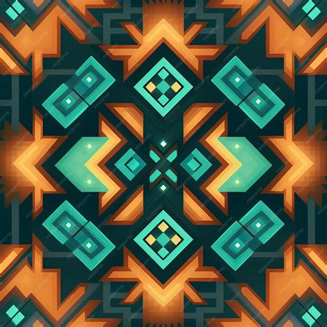 Beautiful Seamless Textured Abstract Pattern Generative Ai Premium Ai Generated Image