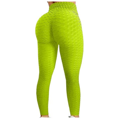 Hot Womens High Waist Yoga Pants Tummy Control Butt Lift Leggings
