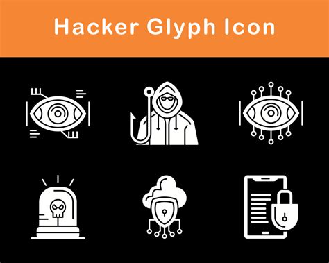 Hacker Vector Icon Set Vector Art At Vecteezy Hacker Vector Icon Set Vector Art At Vecteezy