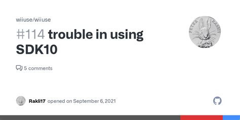 Trouble In Using Sdk10 · Issue 114 · Wiiusewiiuse · Github