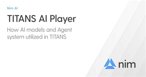A Primer Into Crypto Gaming Agents With Titans By Nim Network Medium