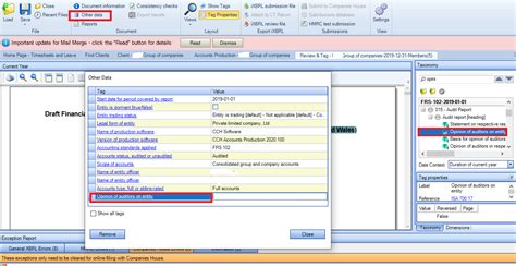 Cch Ixbrl Review And Tag Frs102 Consolidation Missing Mandatory Tag On
