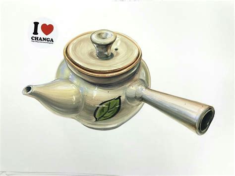 Kettle 도자기 주전자 찻주전자 개체표현 기초디자인 I♡명덕창아 진영티 수시대박 도자기 주전자 도자기 도자기 찻주전자