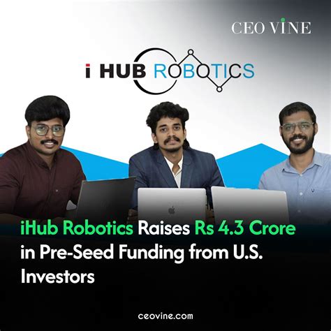 Ihubrobotics Ai Humanoidrobotics Techinnovation Startupnews Ceo Vine