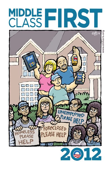 Mike Flugennock Political Cartoons Information Terrorism Middle Class