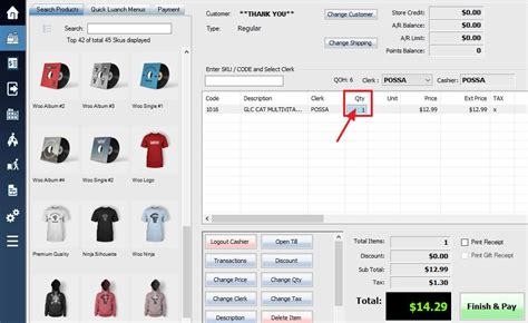 Quick Edit Function During Pos Sales Woopos Support