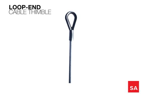 Loop End Cable With Thimble Loop Cable Looper Cable Loop End Cable With Thimble Loop Cable Looper Cable