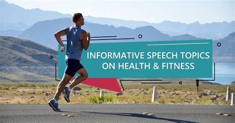 Top 20 Informative Speech Topics Related To Health And Fitness