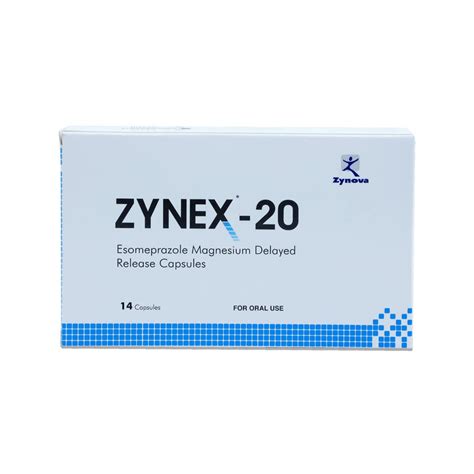 Buy Zynex 20 Mg Cap 14s Online In Qatar View Usage Benefits And Side
