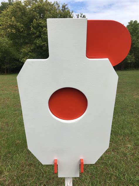 Magnum Target 3 8ar500 Steel Target Hostage Reactive Double Tap Sho