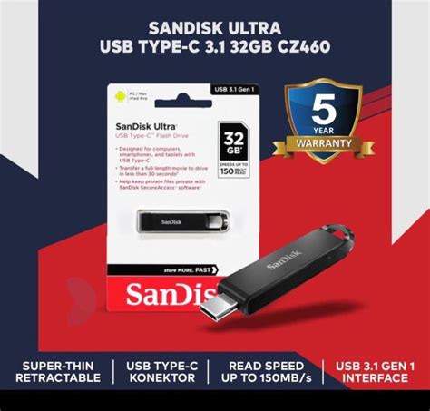 Flashdisk Usb Type C 3 1 32gb