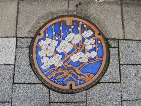 Blog終わりし道の標に 府中市の下水マンホールカバー