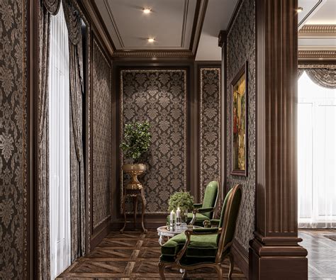 Classical Bedroom Design Behance
