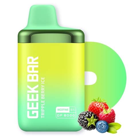 Купить Geek Bar Df Tripple Berry Ice 8000 затяжек по цене 800 руб в