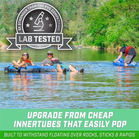 Gosports Heavy Duty 2 Person Floating River Tube With Premium Canvas C