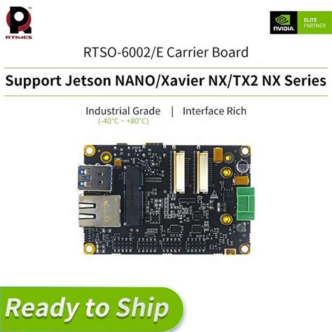 Nvidia Jetson Xavier Nx Developer Kit 16 Gb Carrier Board Rtso 6002e With 128g Emmc For Jetson