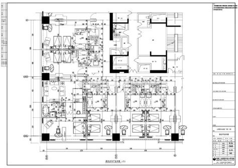 无锡茂业城二期工程超高层建施平面CAD图 dwg 商务酒店 土木在线