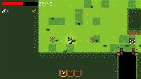 some grass particles r godot