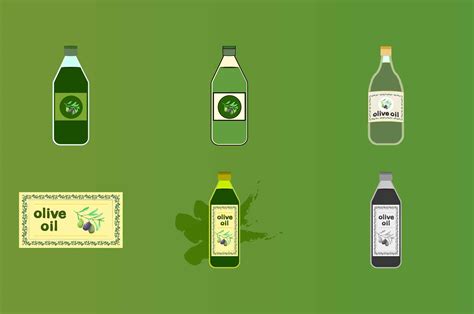 オリーブオイルのフリーイラスト 調理油の無料素材 チコデザ