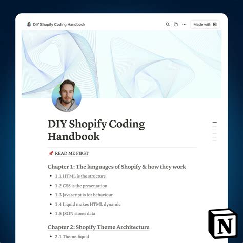 The Diy Shopify Coding Handbook Shop Ed Codes