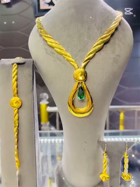 لاکت نگین دار کویتیالمجوهرات طلا Gold Youtube