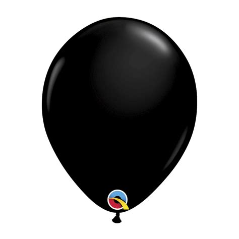 BalÃo De LÁtex Preto Ônix 11 Polegadas UnitÁrio Qualatex 43737u